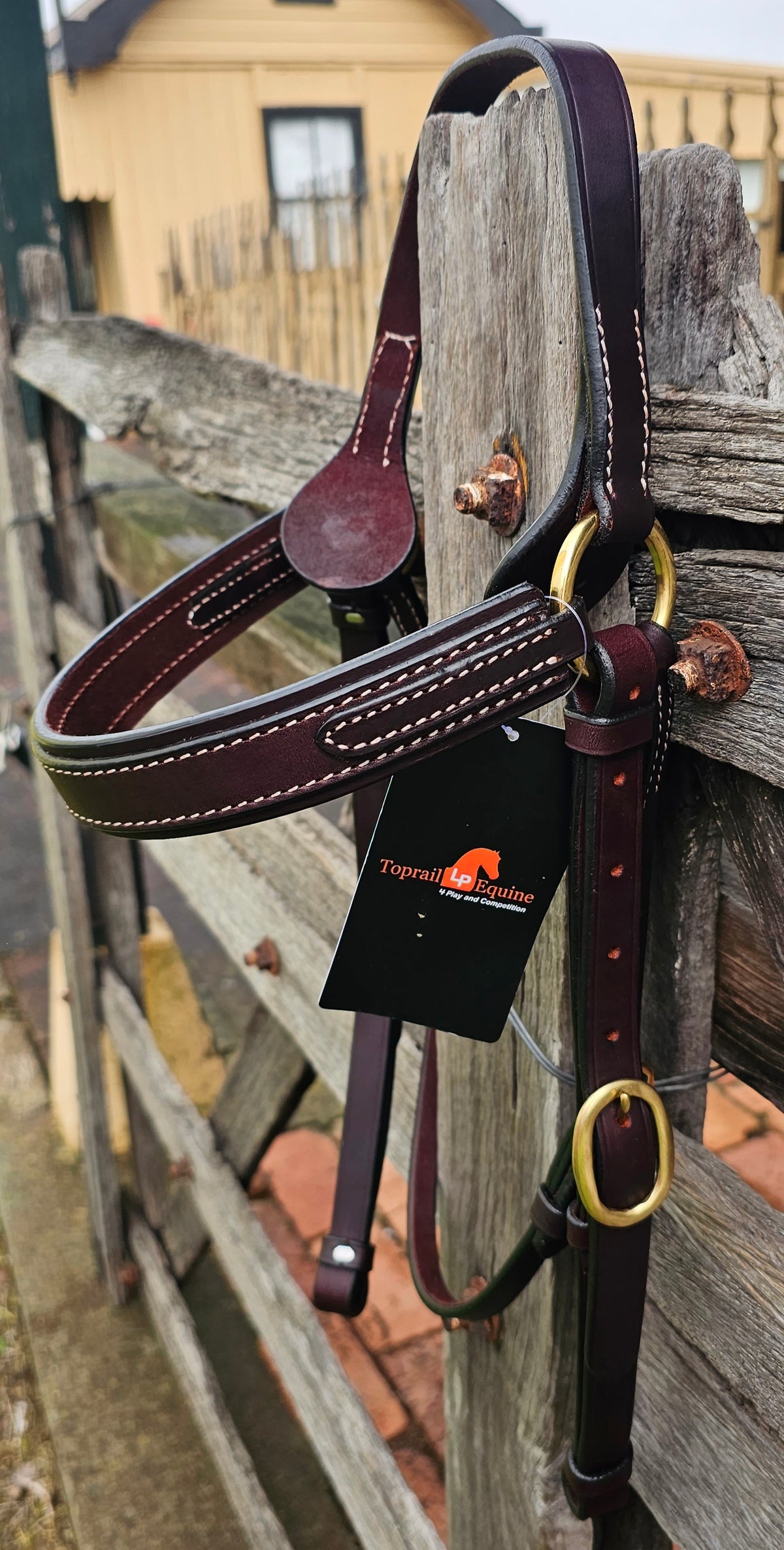 Plain Barcoo Bridle — Toprail Equine