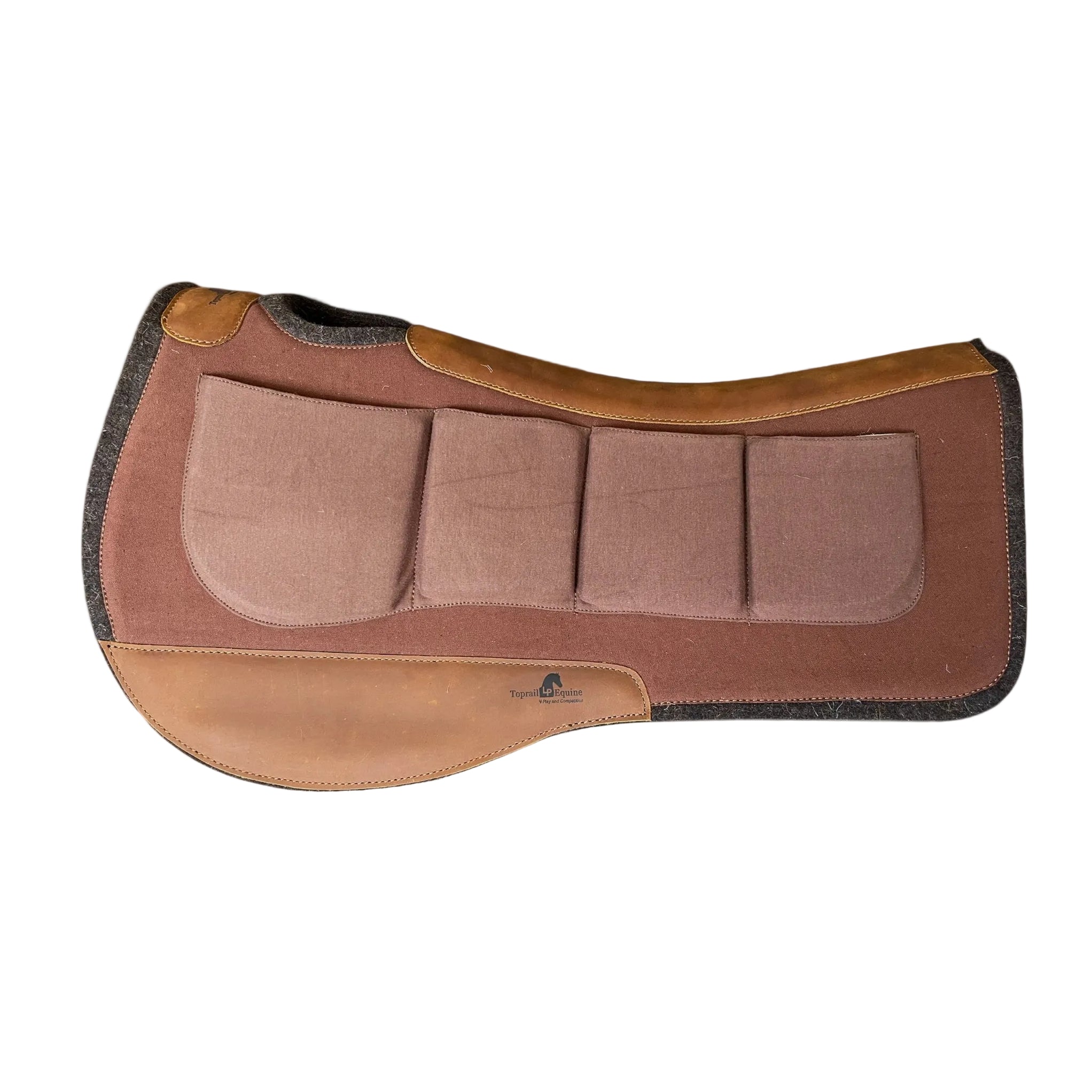 Contoured Multi Pocket Shim Pad - Toprail Equine