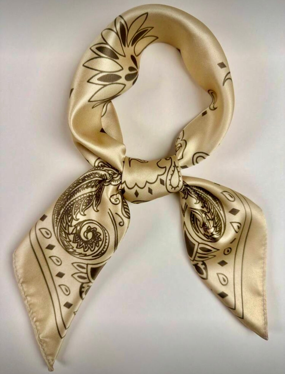 “GOLDEN BANDANA" Neck Scarf - 1773 — Toprail Equine