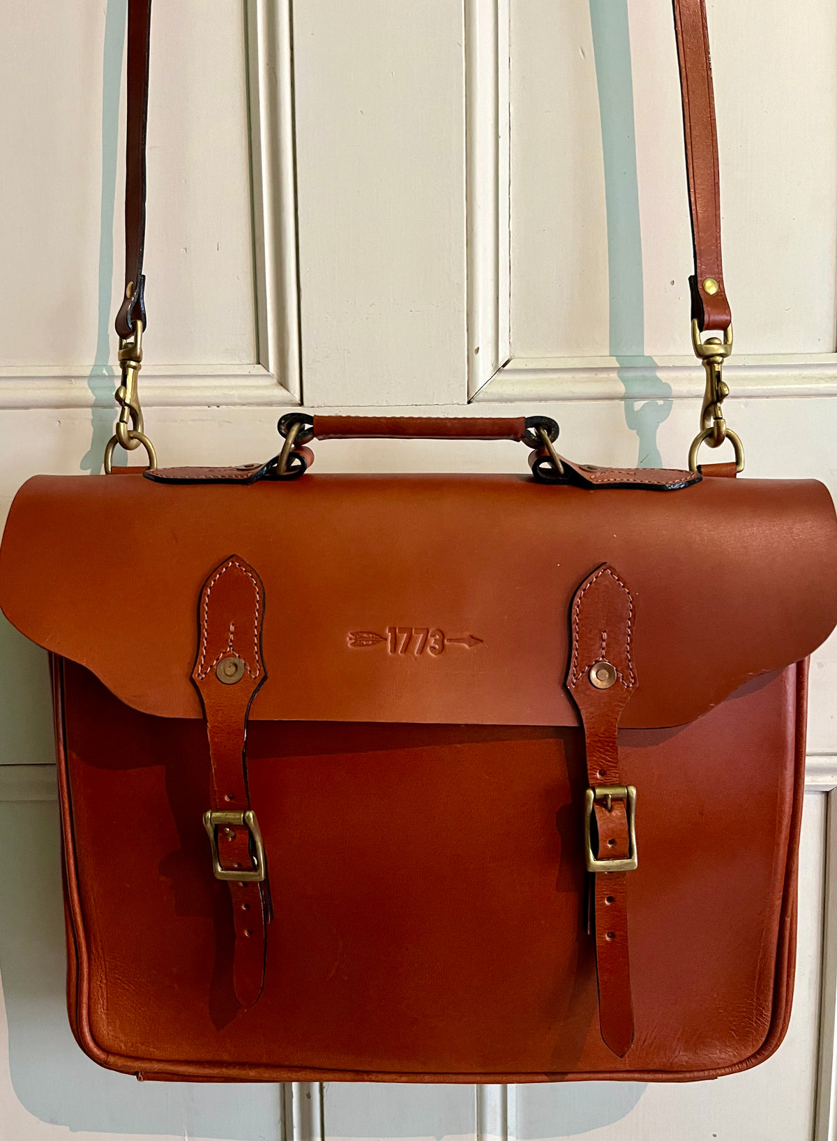 "MELBOURNE" - Structured Brief Case - 1773 — Toprail Equine