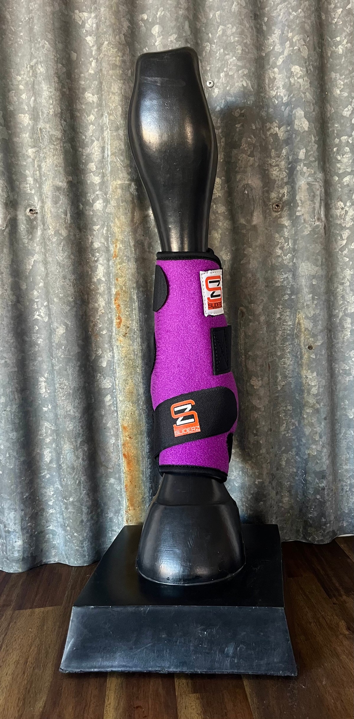 Sliderz Front Performance Protection Boots Purple - Med — Toprail Equine