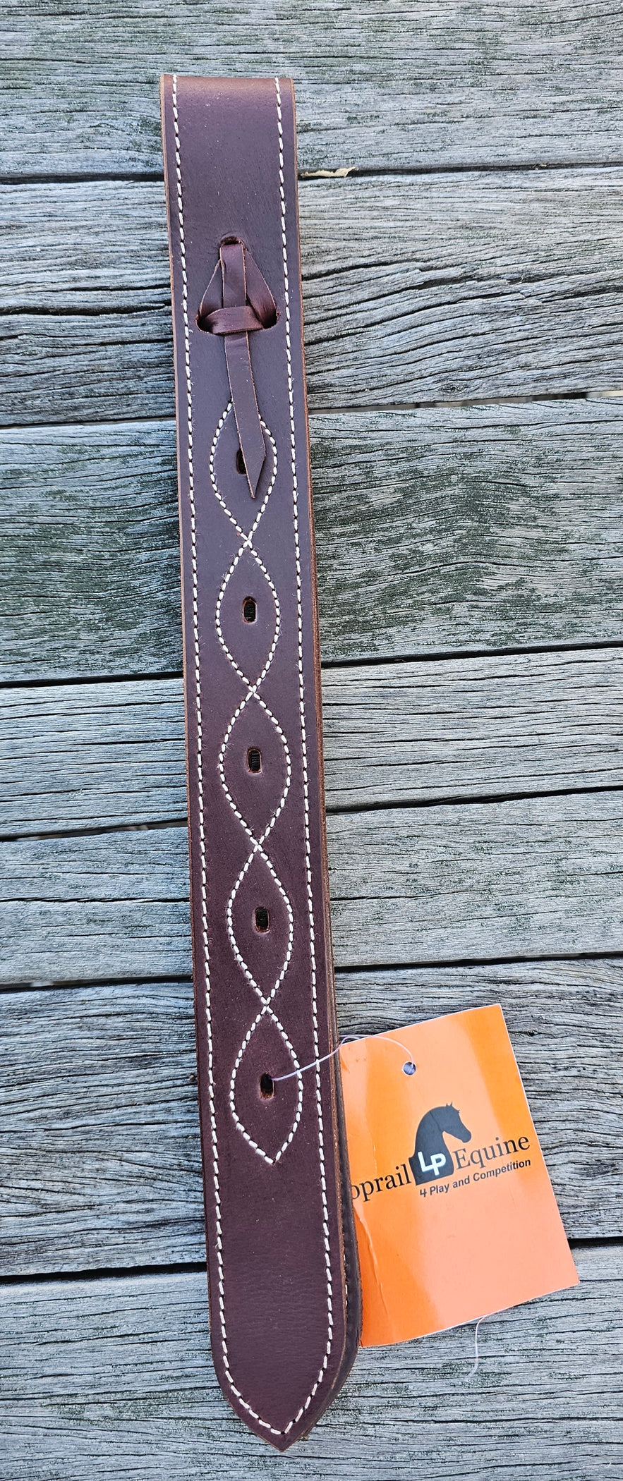 Toprail Equine Leather Offside Billet Strap