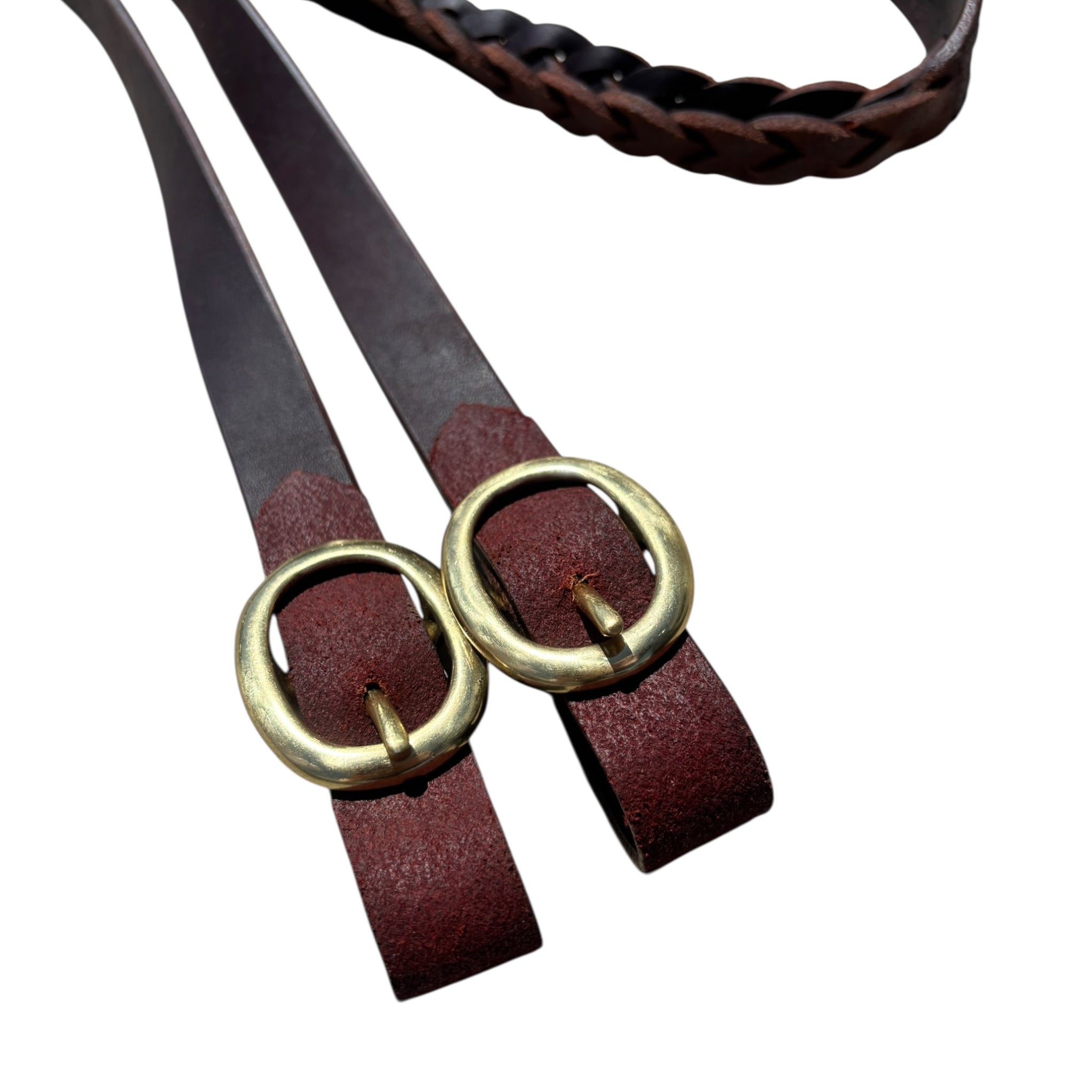 Kidman secret plait Reins — Toprail Equine