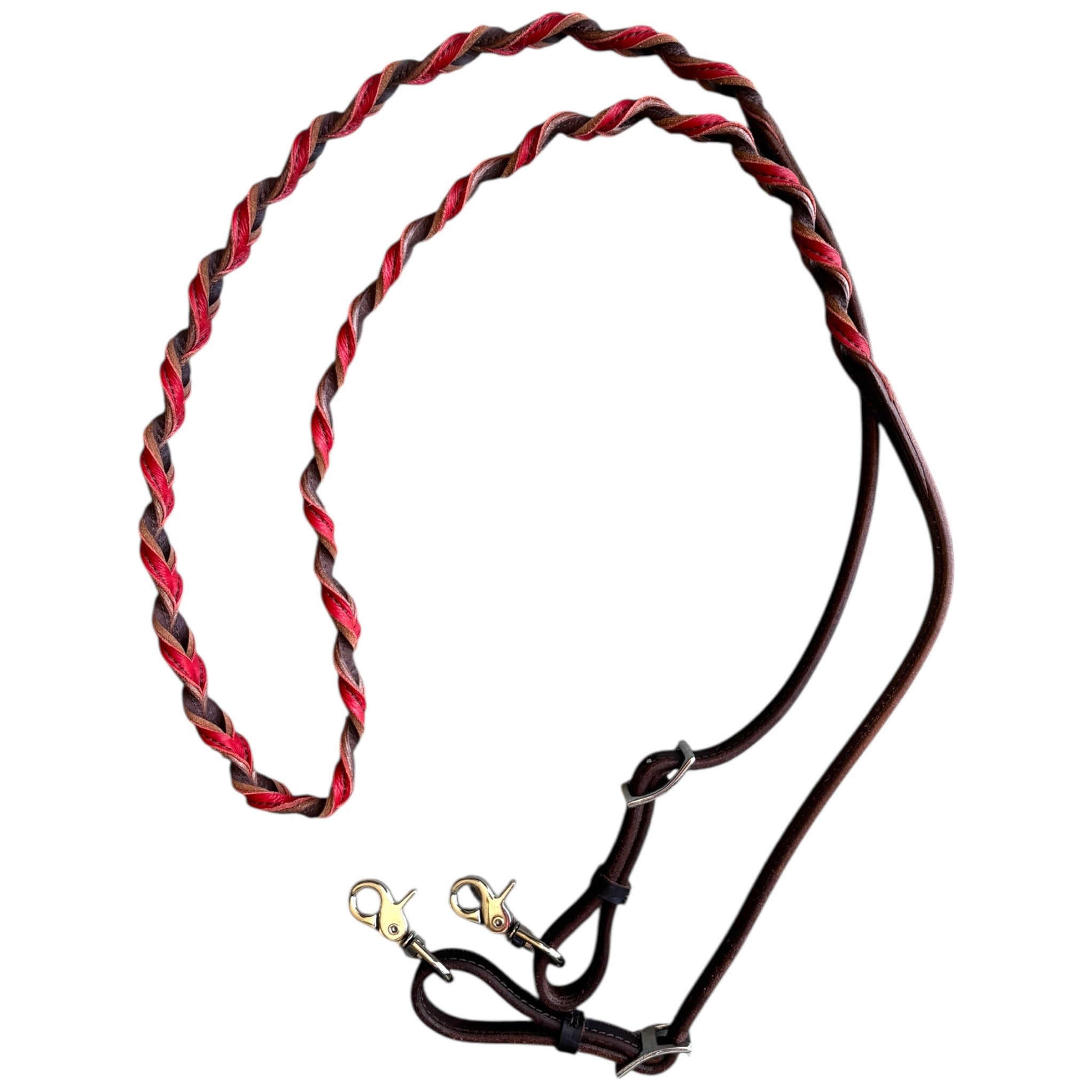 BLOOD KNOT BARREL ROPER REINS - Smooth Like Cactus — Toprail Equine