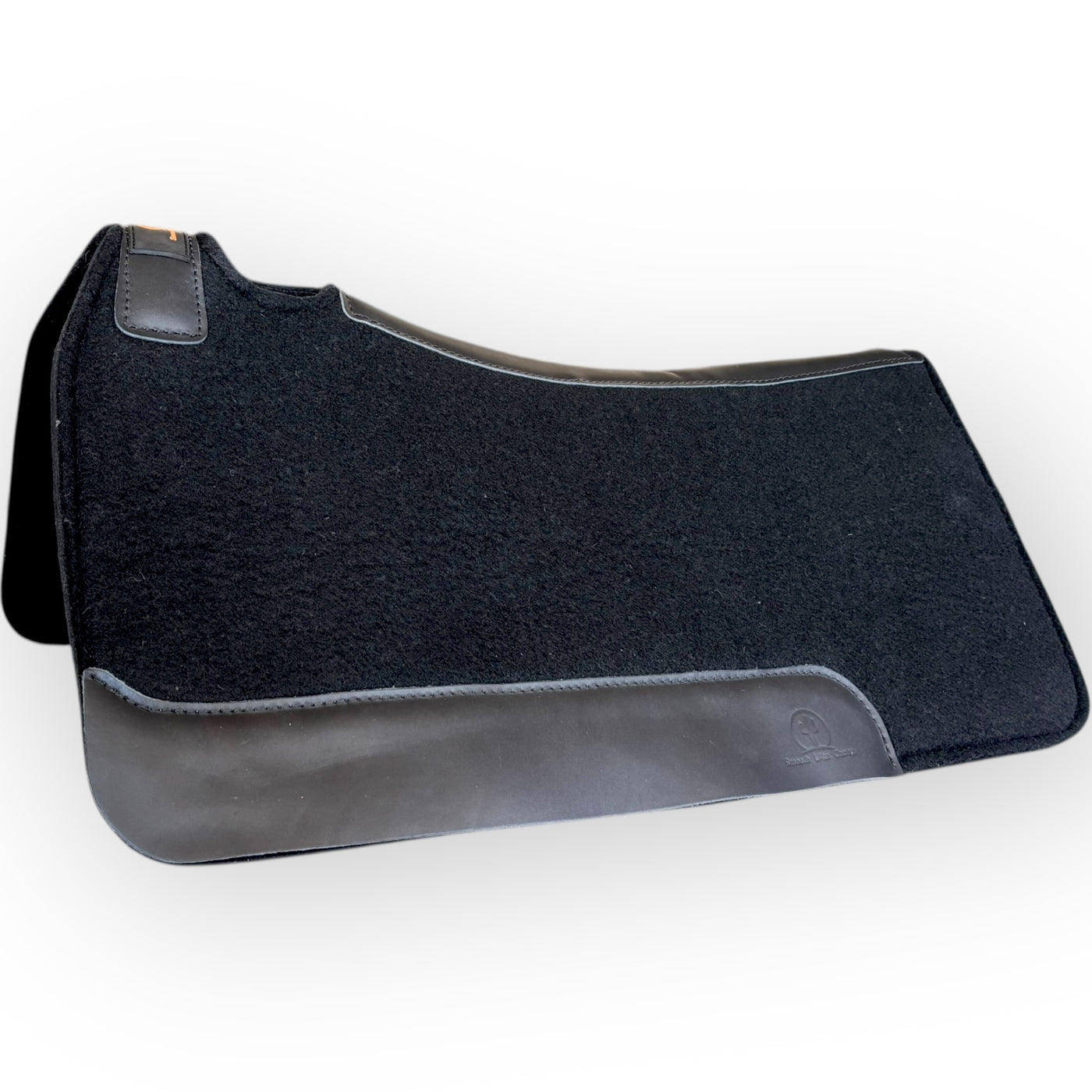 "KODA" Contoured Work Pad - Smooth Like Cactus - Black — Toprail Equine