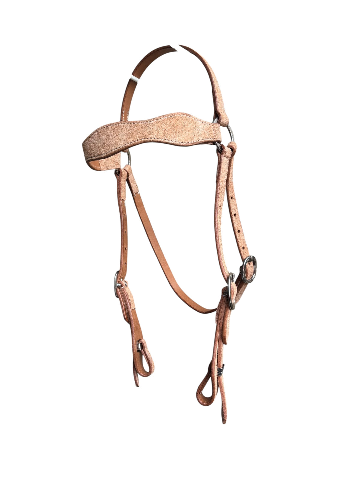 The Texan Three Shaped "RUFF OUT" Bridle — Toprail Equine