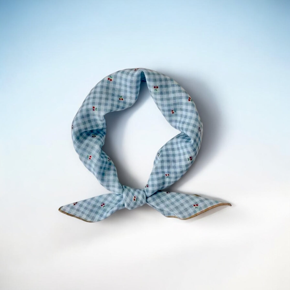 "KANSAS GINGHAM" Neck Scarf - 1773 — Toprail Equine
