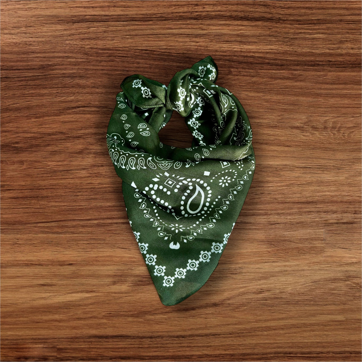 RANCH - Dark Olive Neck Scarf — Toprail Equine