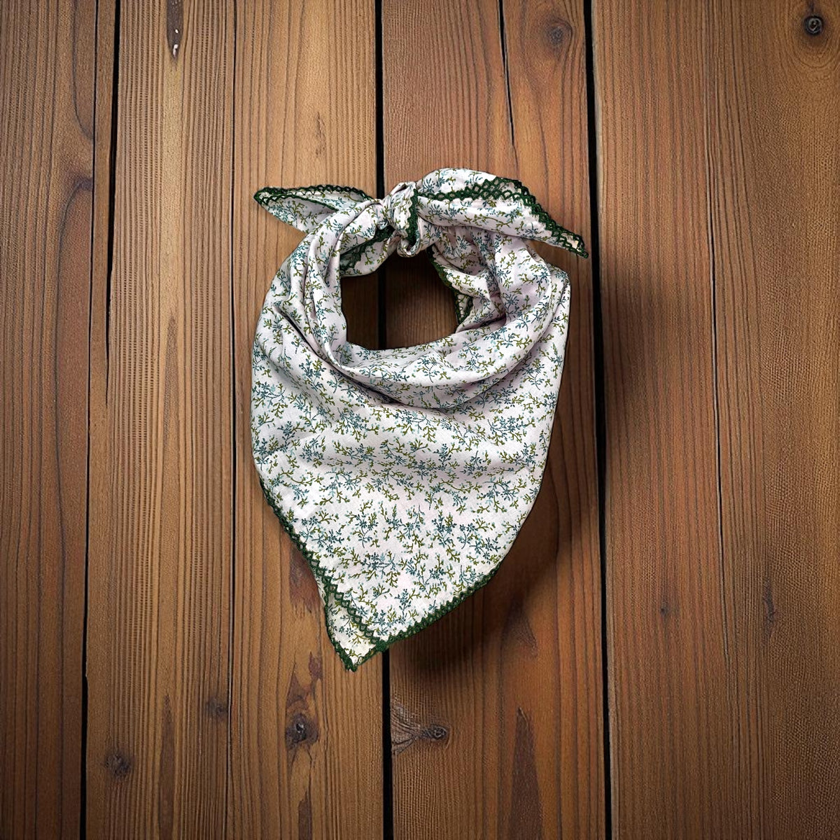 BACK PADDOCK - Floral Neck Scarf - Pale Pink — Toprail Equine