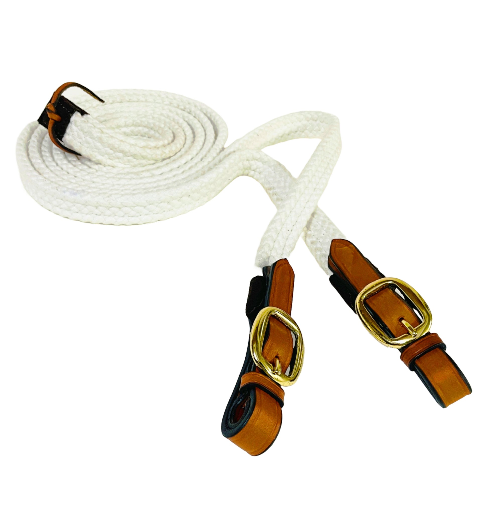Stockman's cotton reins 5'6" — Toprail Equine