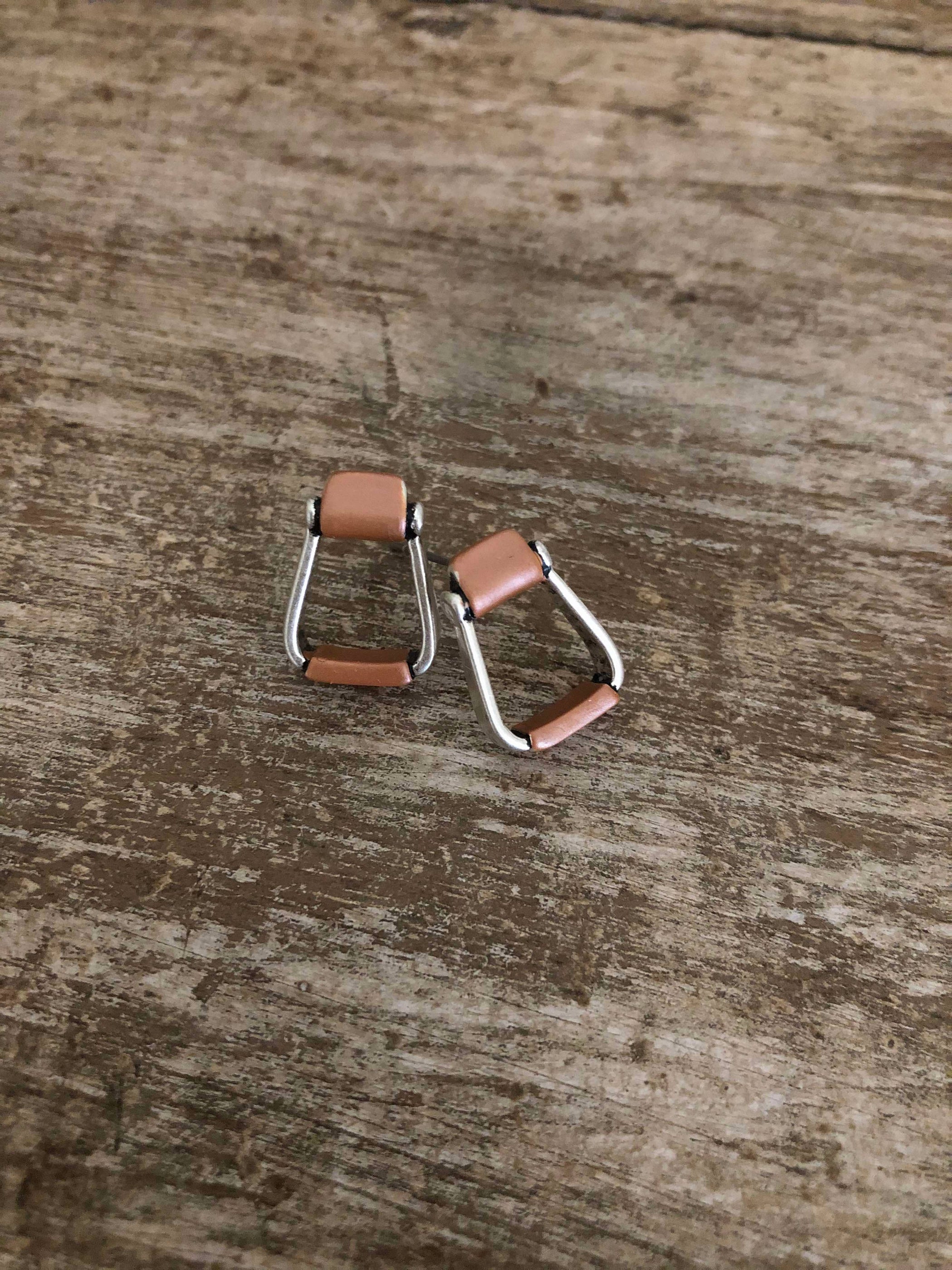 Oxbow Earrings - Carol Young Silver — Toprail Equine