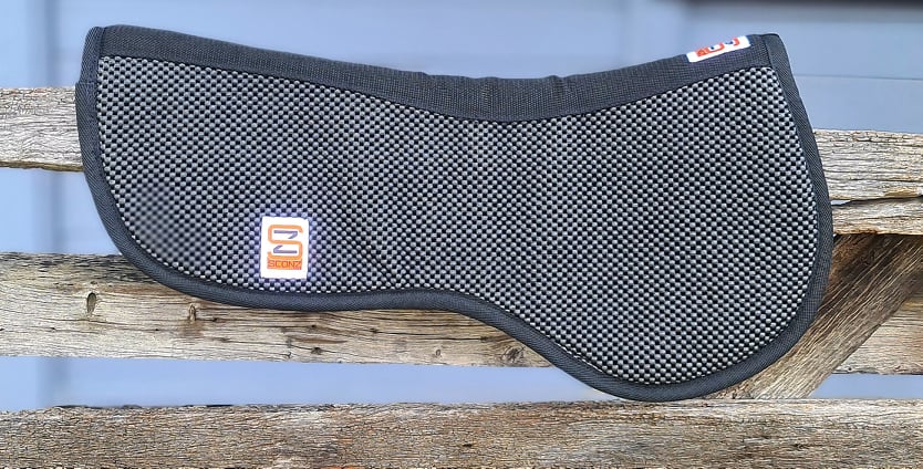 Saddle Pad - Waffle breathable neoprene comfort raiser pad — Toprail Equine