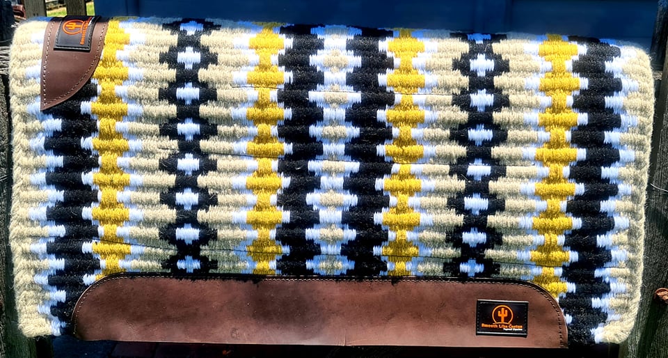 "O'SHEA" I Wool Saddle Pad — Toprail Equine