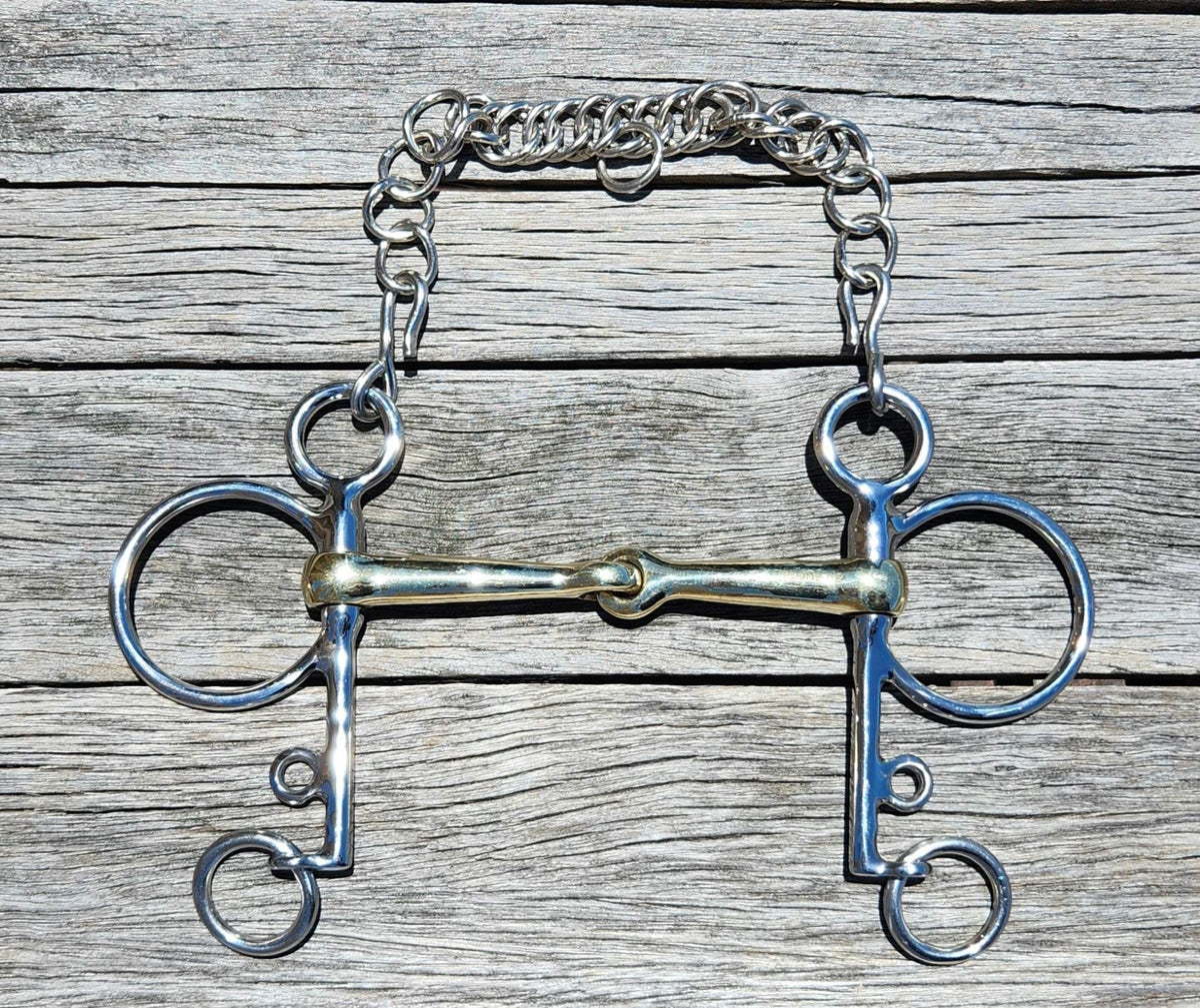 Pelham German Silver Roy Snaffle — Toprail Equine