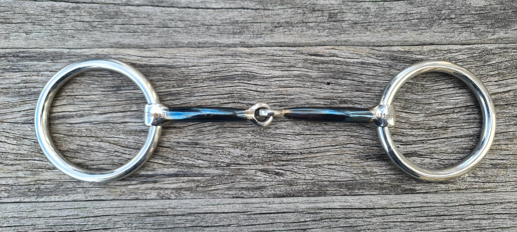 Loose Ring Sweet Iron Snaffle — Toprail Equine