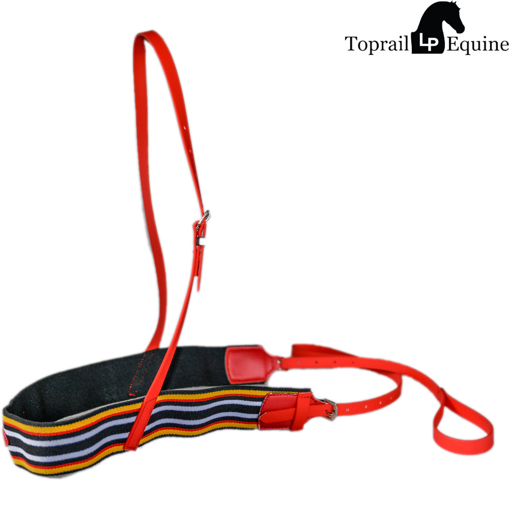 Elastic PVC Racing Breastplate — Toprail Equine
